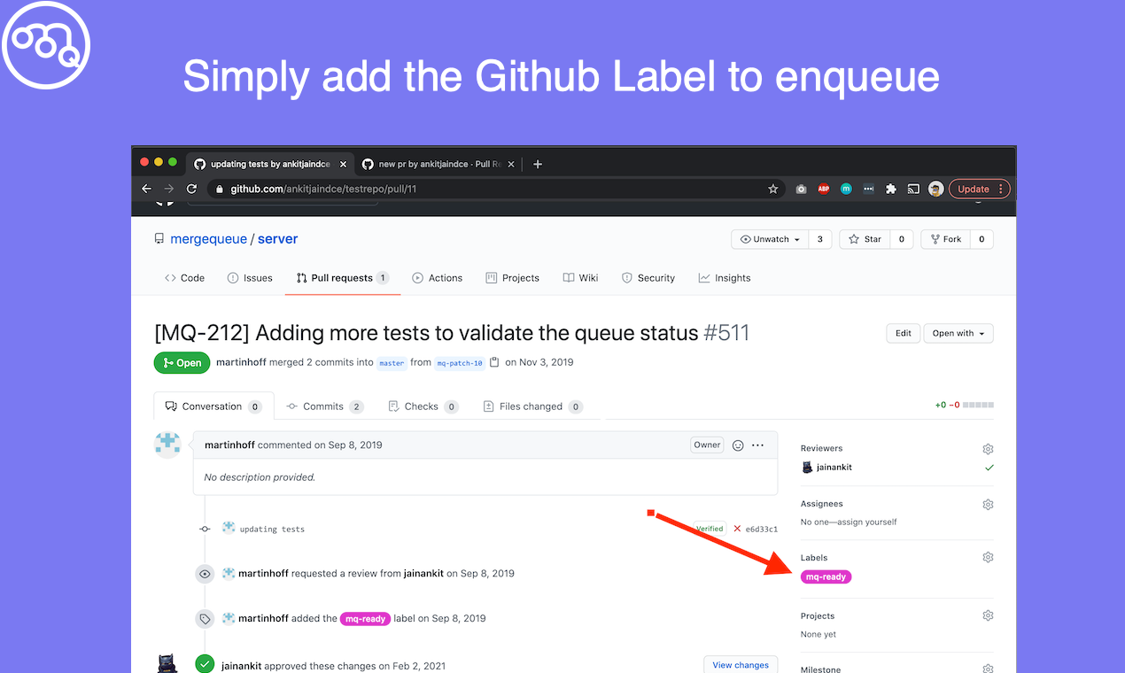 MergeQueue - Automate Github’s CI/CD in under 3 mins | Product Hunt