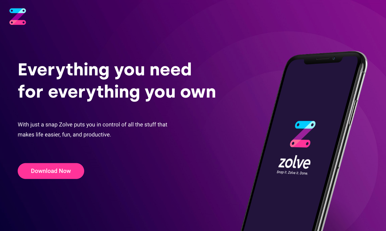 Zolve: Everything you need to know for everything you own | Product Hunt