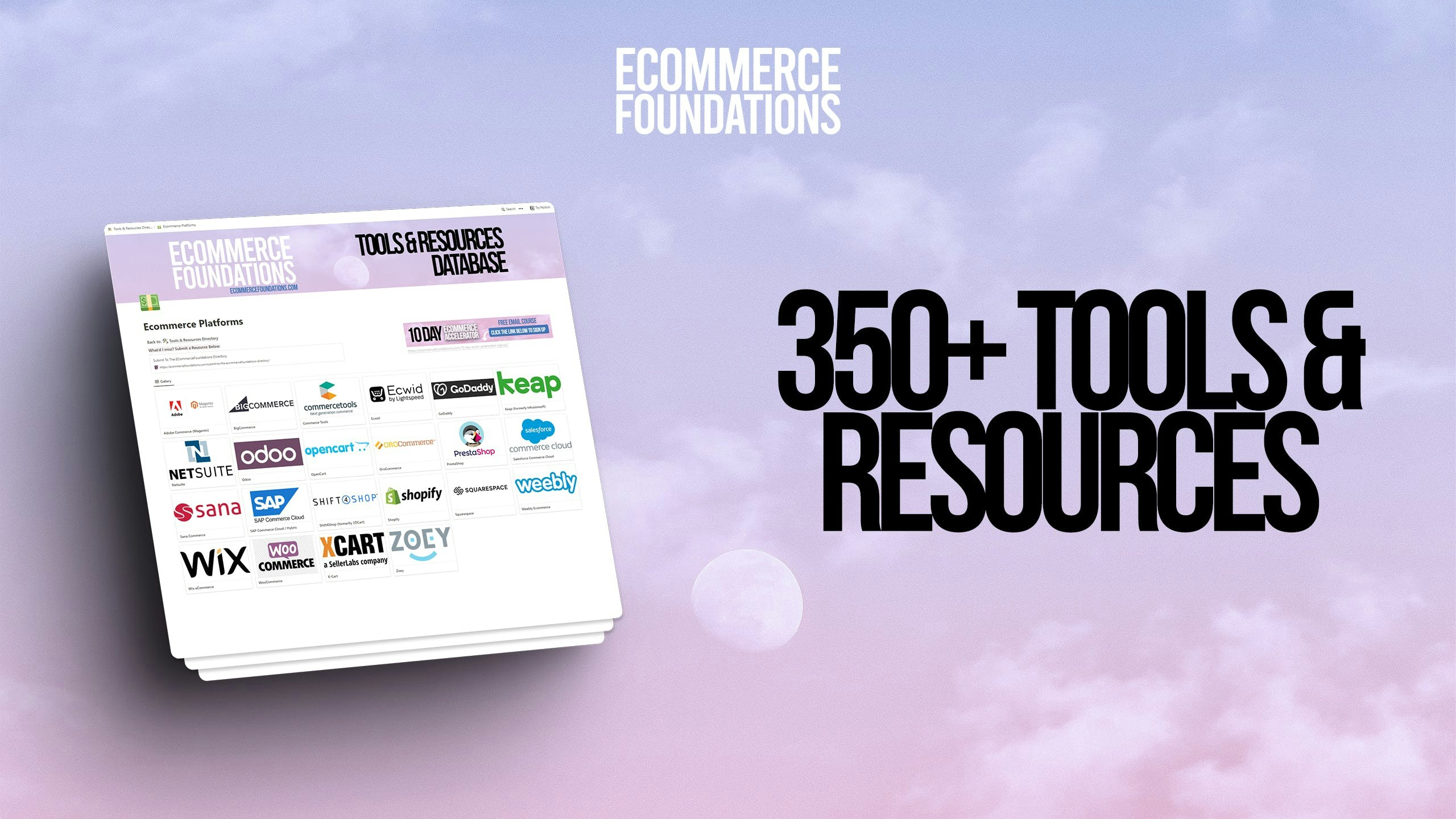 350+ E-Commerce Tools Database: Find the Best New Tools For Your Store ...