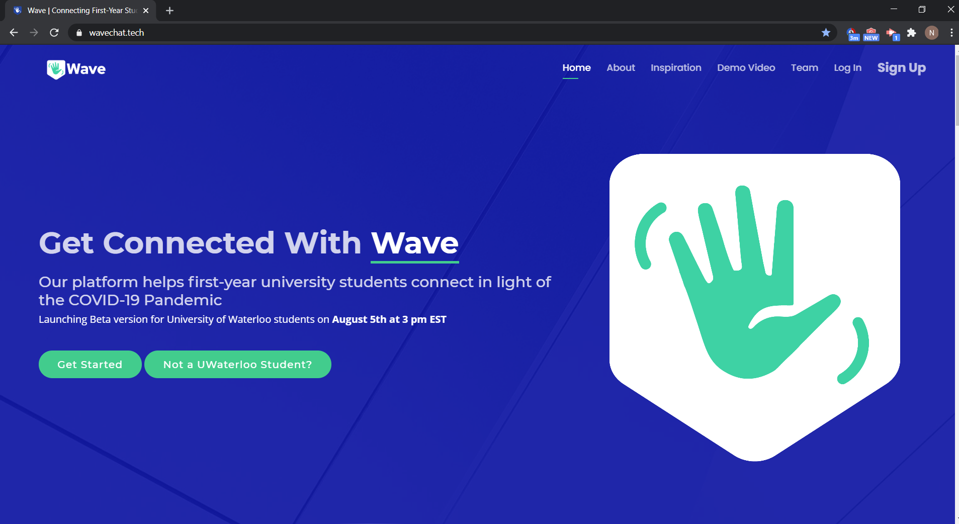 Wave Chat: Connecting first-year university students, virtually ...