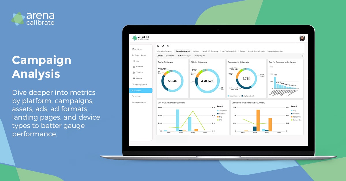 Arena Calibrate: Comprehensive cross-platform reporting software | Product Hunt