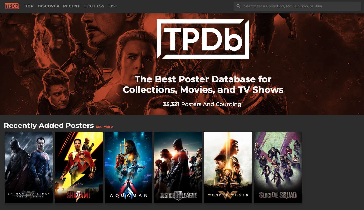 The Poster Database: The Best Poster Database for Movies and TV Shows ...