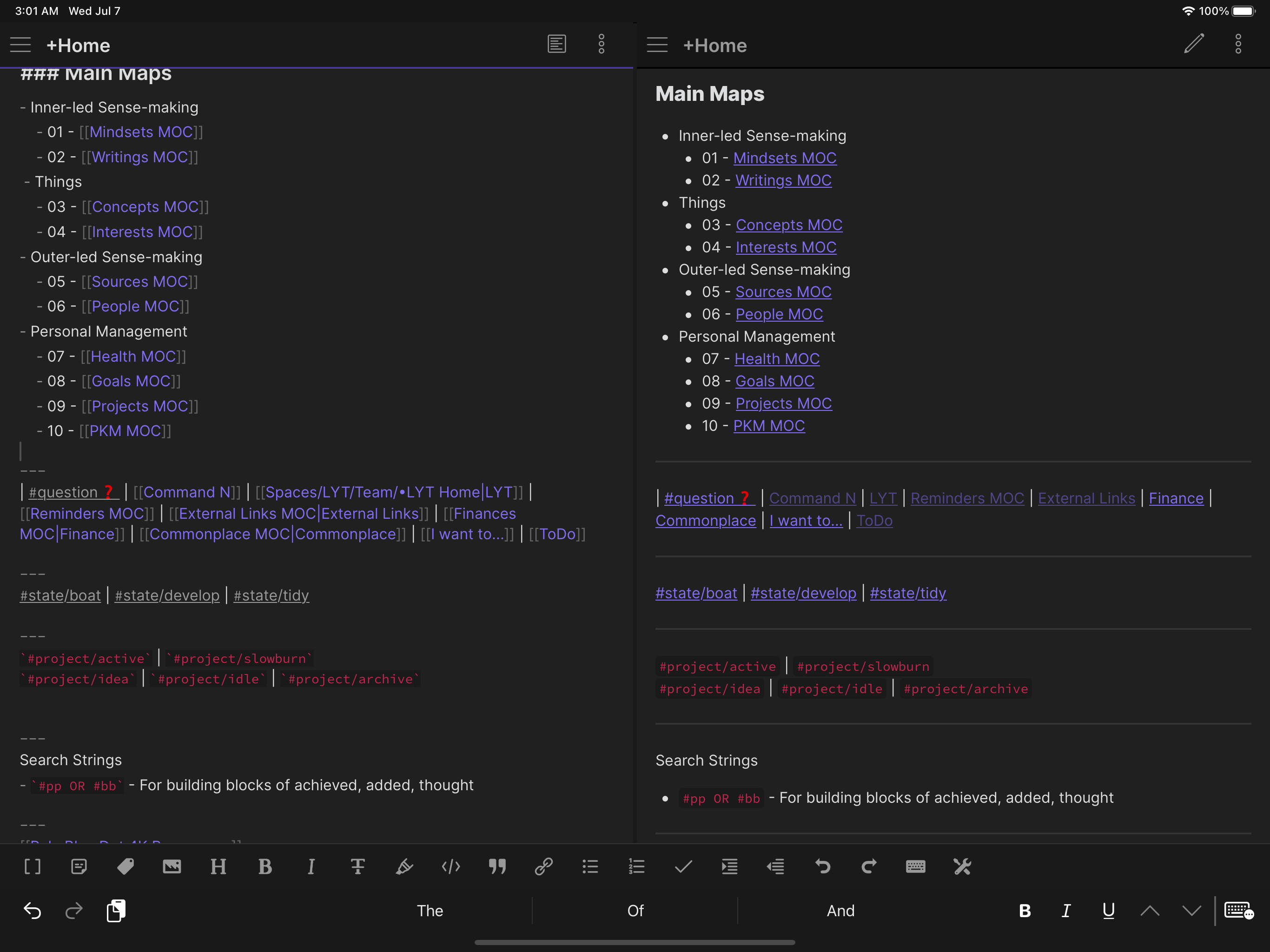Obsidian for Mobile - Your plain-text second brain on the go, for iOS ...