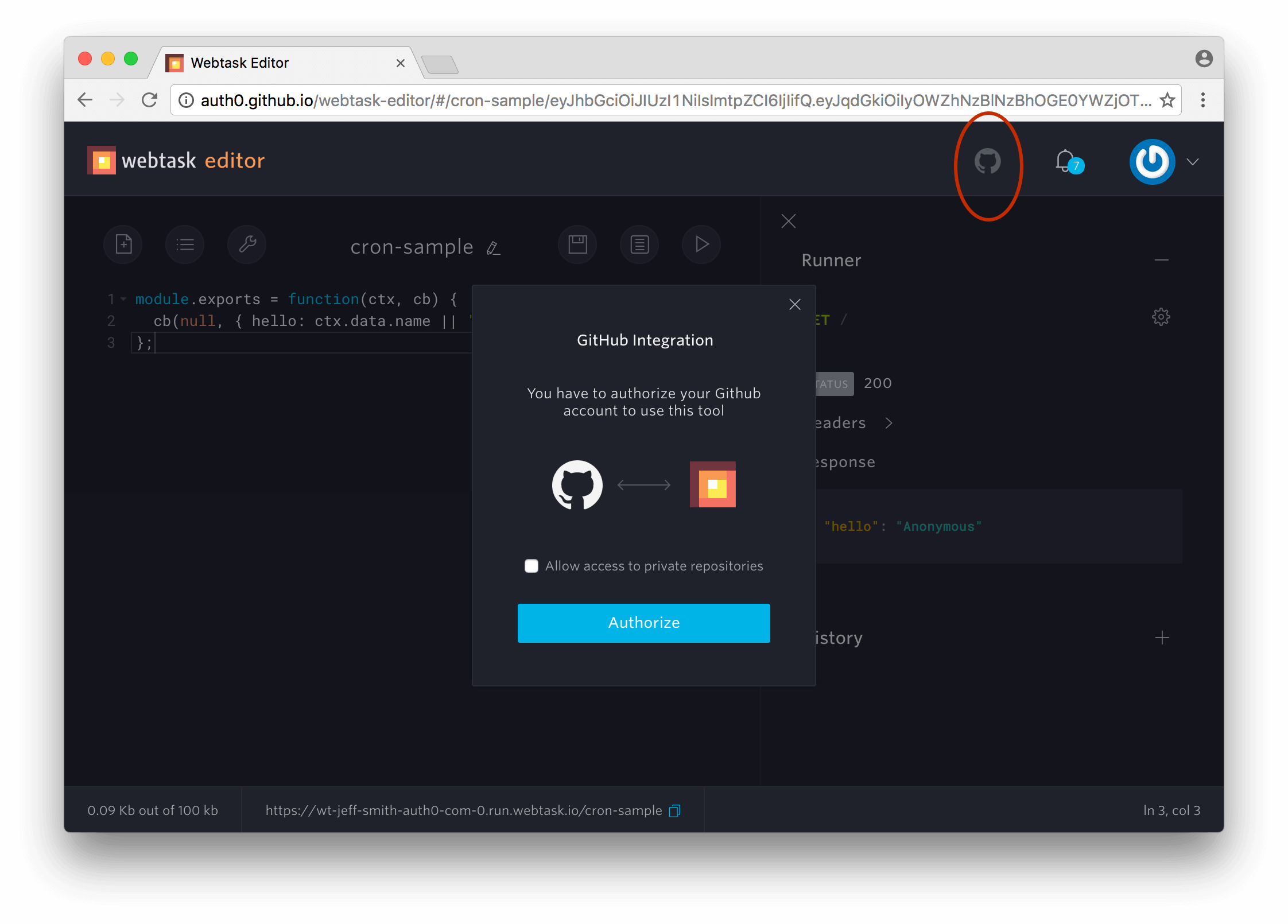 Webtask Editor : p/auth0 | Product Hunt