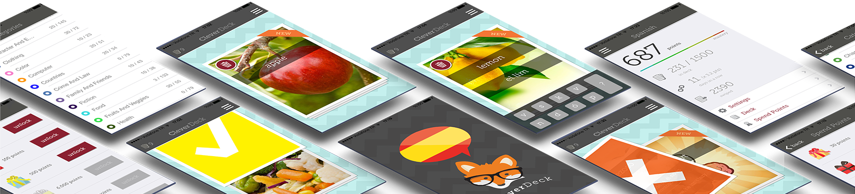 CleverDeck - Delightful, clever flashcards for learning languages ...
