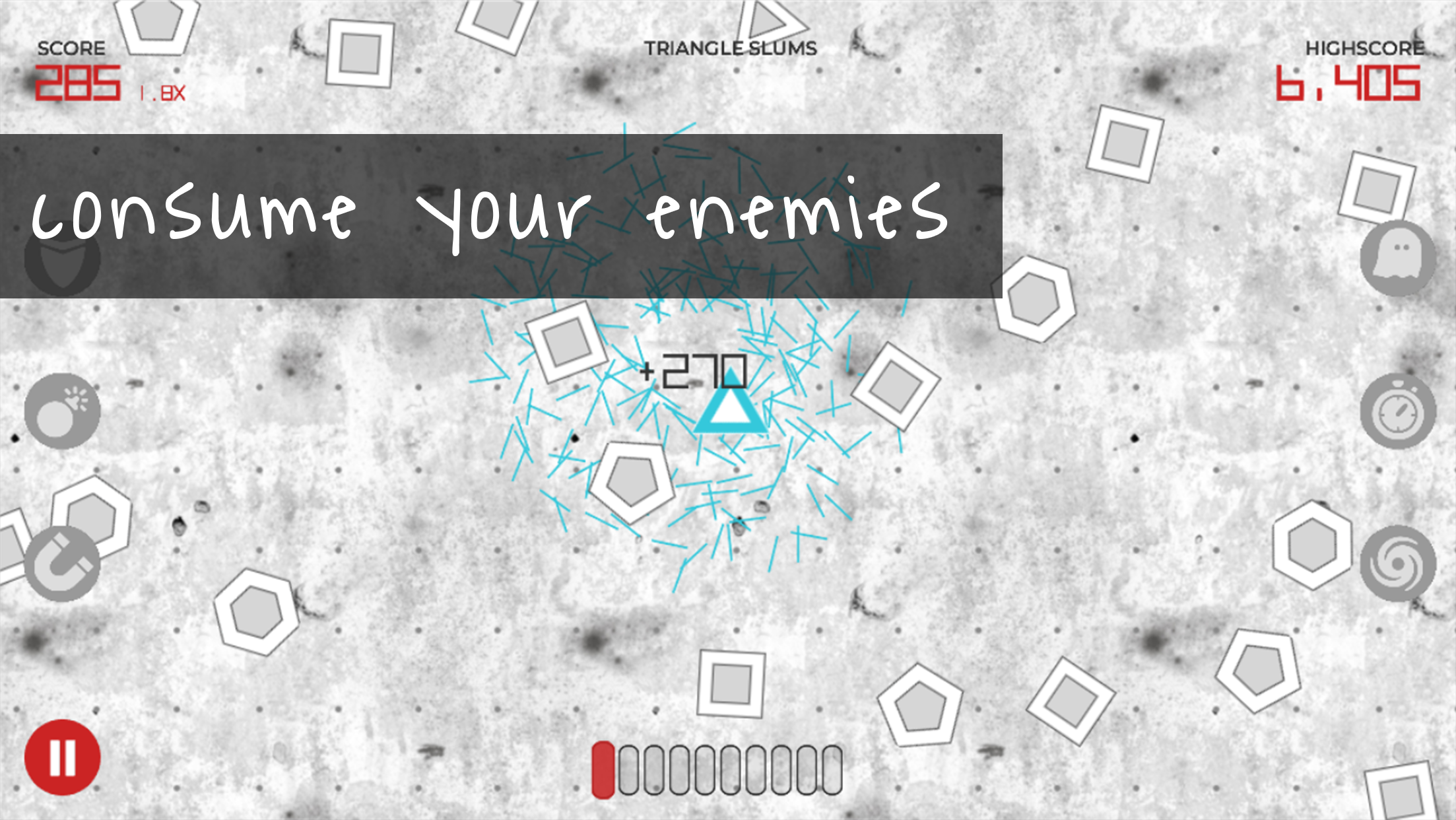 Circle Status: Casual mobile game inspired by the novel Flatland ...
