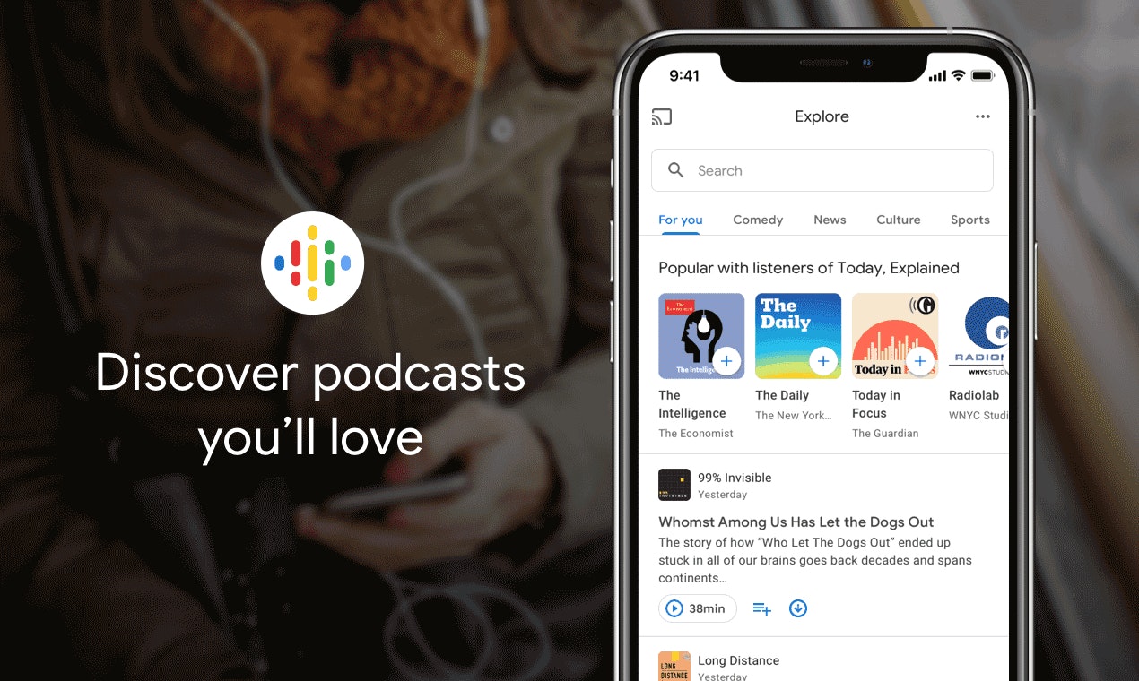 Google Podcasts: Play your favorite podcasts | Product Hunt