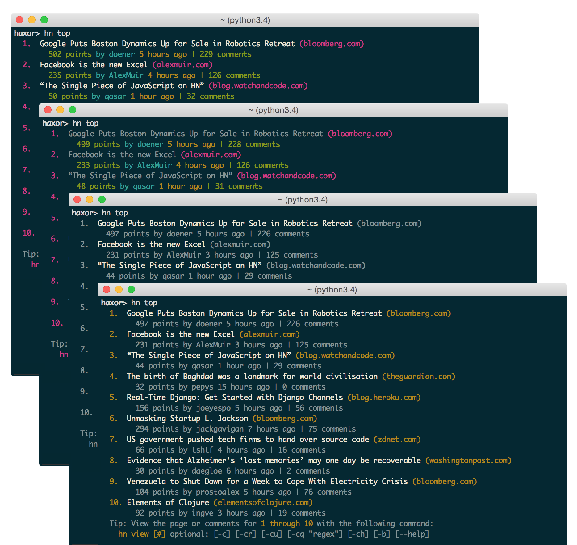 Haxor News Product Information and Latest Updates (2025) | Product Hunt