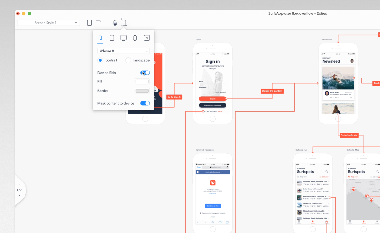 Overflow - The world’s first user flow diagramming tool for designers ...