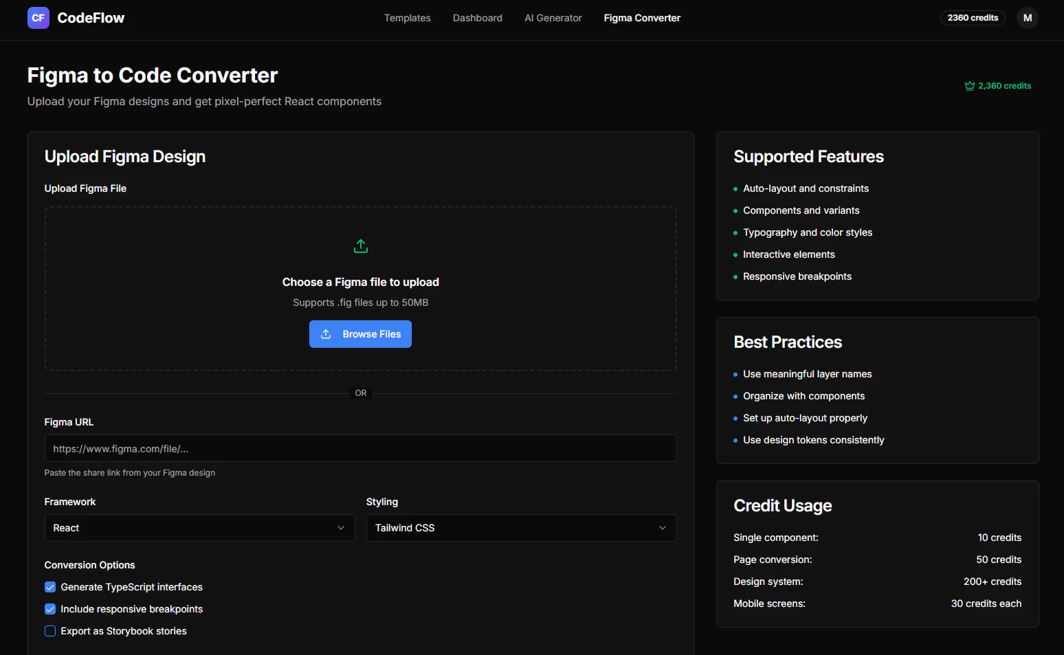 CodeFlow - Idea to app in a minute