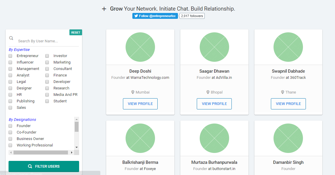 Entrepreneur Fox: Building a Community of Entrepreneurs. | Product Hunt