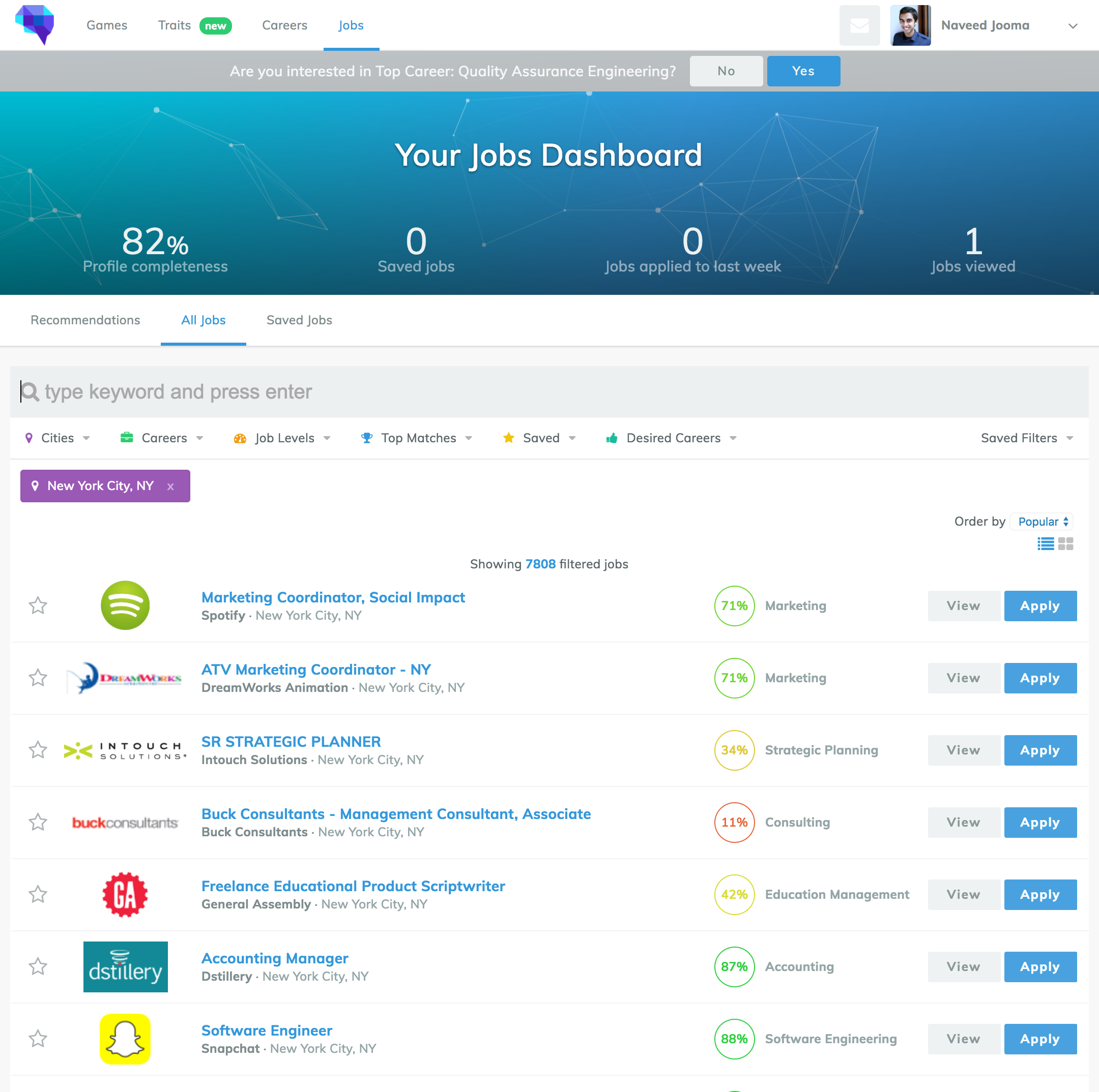Pymetrics: Discover careers & companies by playing neuroscience games ...
