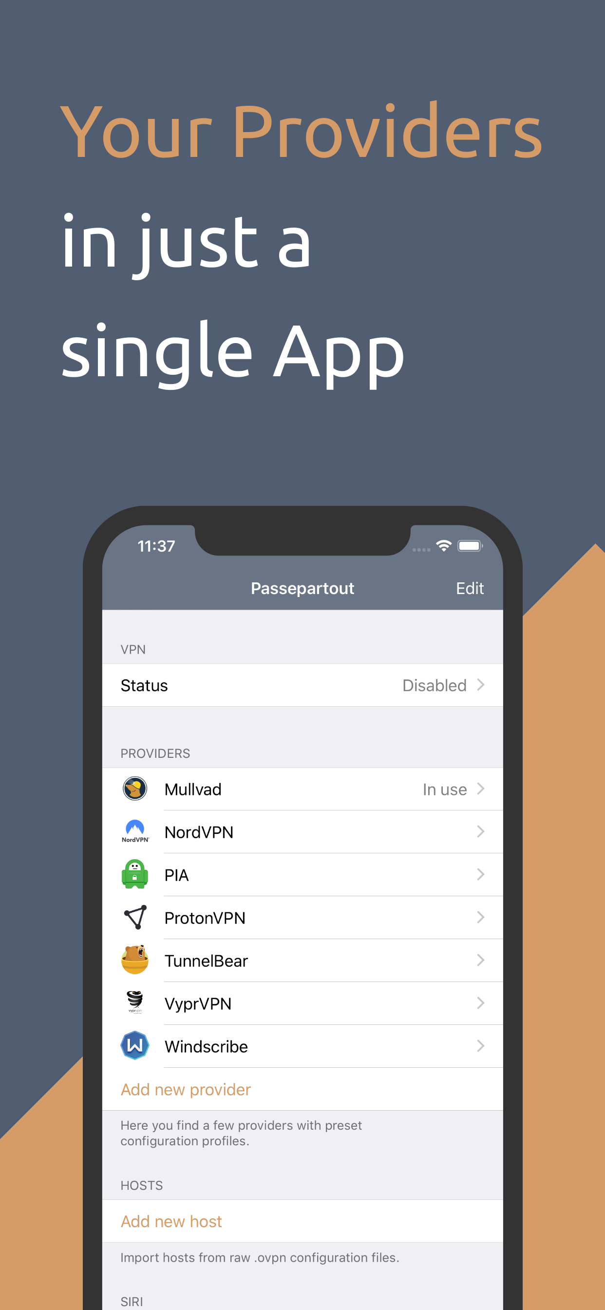 Passepartout VPN: An user-friendly OpenVPN® client for iOS and macOS | Product Hunt