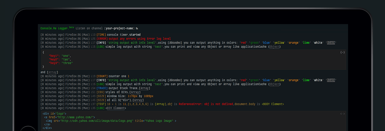 Console.RE: Remote JavaScript Development Console | Product Hunt