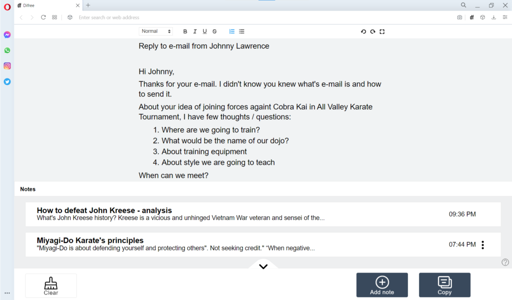 Difree - distraction free text editor: Distraction free editor to calmly write meaningful things ...