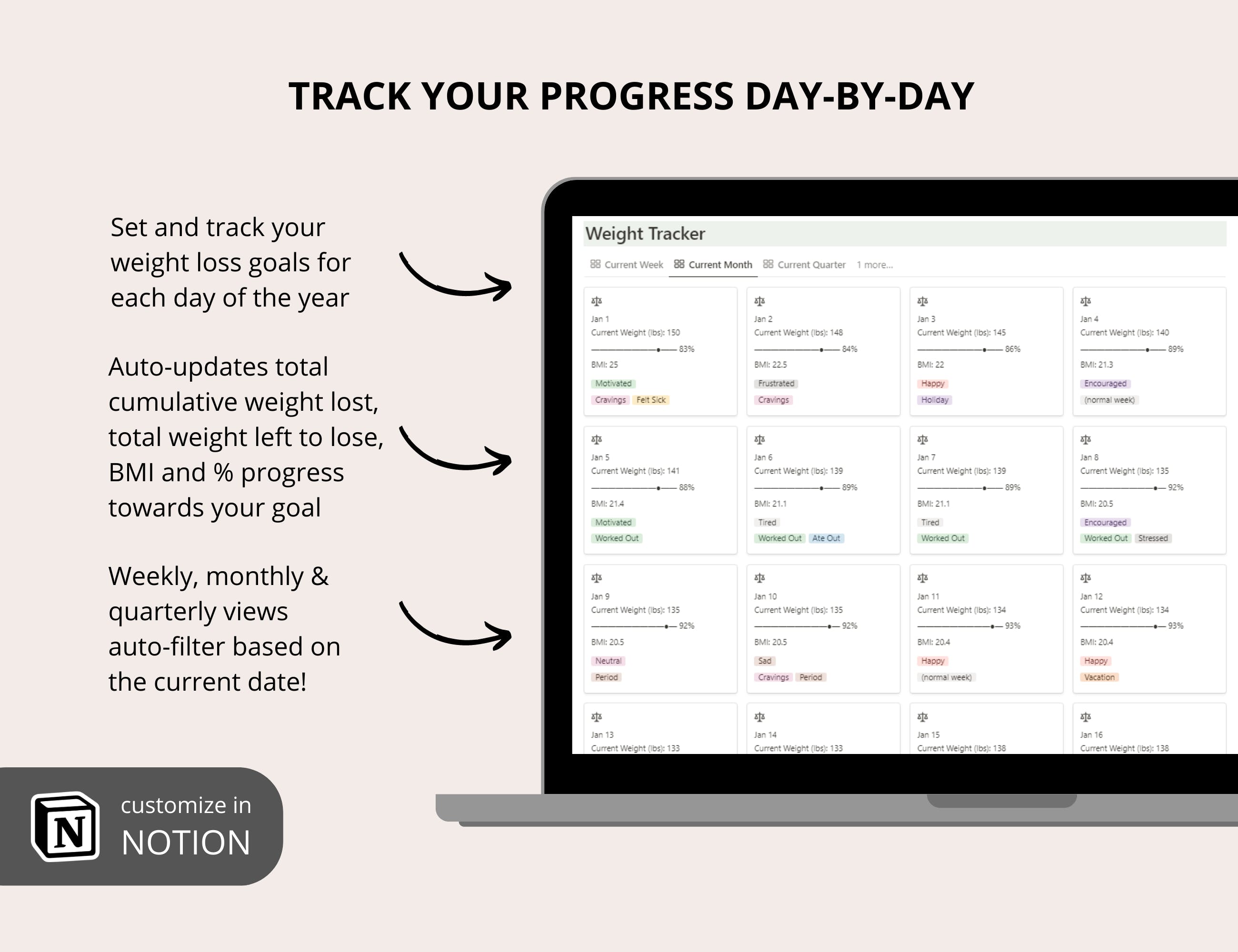 Weight Loss Tracker Notion Template Product Information Latest weight-loss-tracker-notion-template-product-information-latest