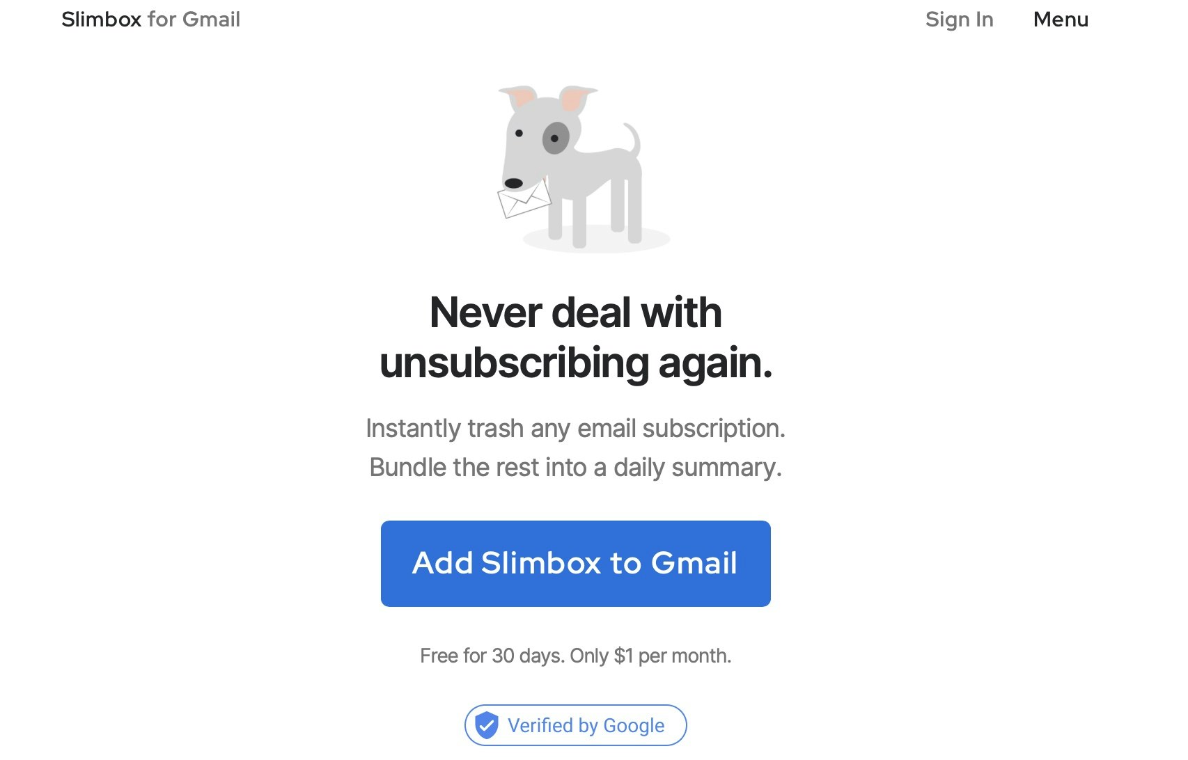 Slimbox: Declutter your inbox in seconds. | Product Hunt
