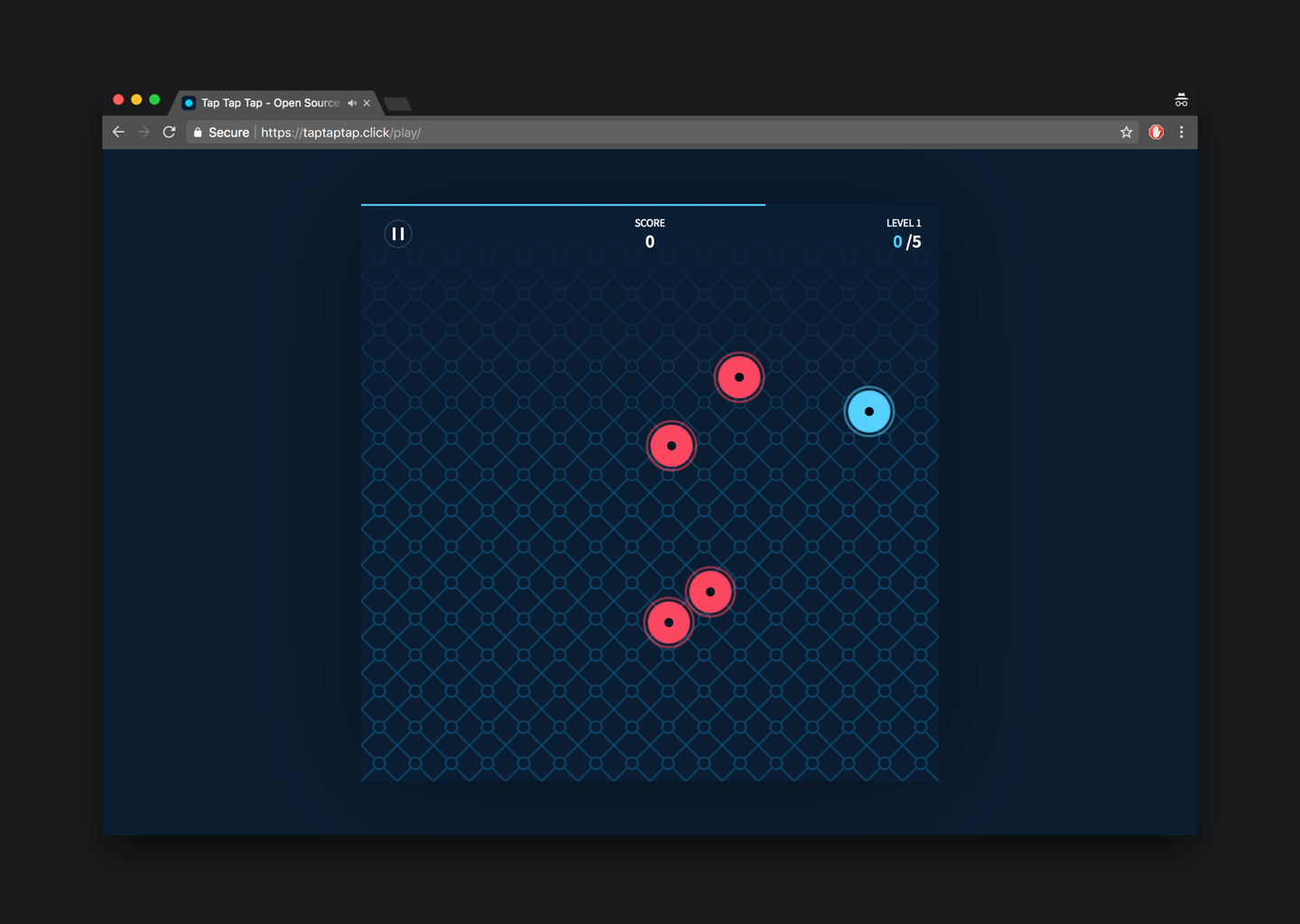 Tap Tap Tap: Open source tapping game built with Javascript | Product Hunt