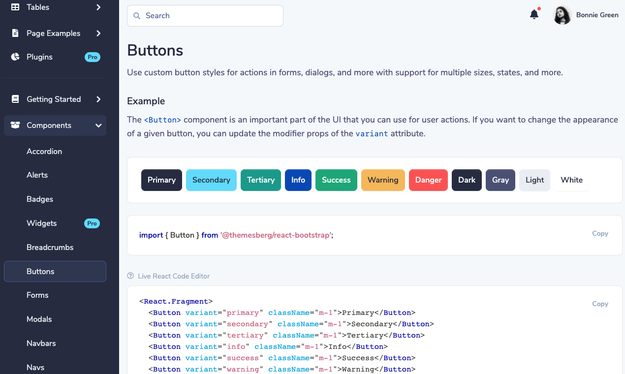 Volt React Open Source Reactjs And Bootstrap 5 Admin Dashboard Interface Product Hunt