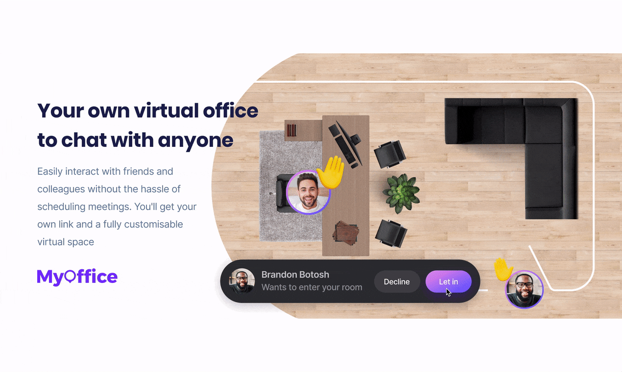 MyOffice: Your own virtual office to chat with anyone | Product Hunt