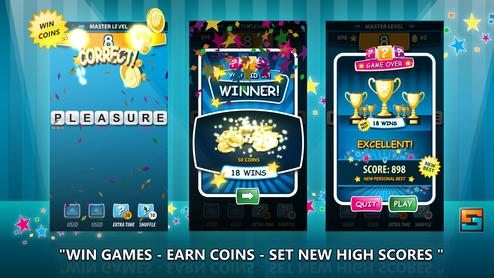 WORDFIX Word Game: A fast paced word game that can be deceptively ...