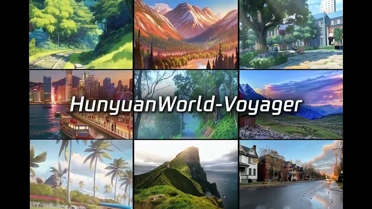 HunyuanWorld: From a word or image to an explorable 3D scene | Product Hunt