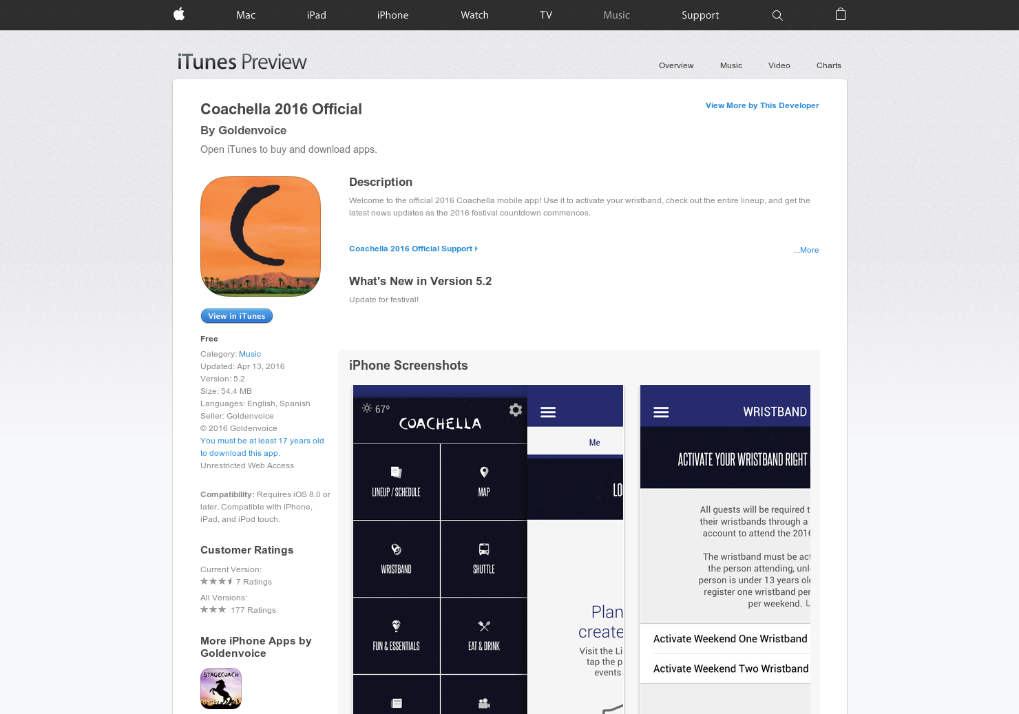 Coachella App 2015 - Product Information, Latest Updates, and Reviews ...