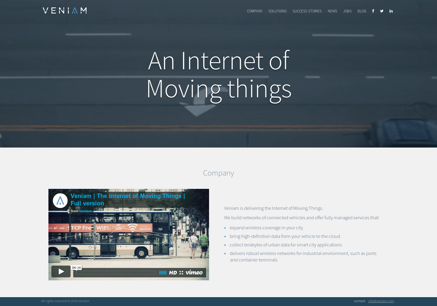 Veniam: Turns buses, cabs, and any car into a Wi-Fi hotspot | Product Hunt