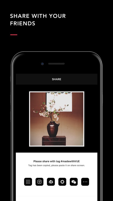 VUE - video editor & movie maker: VUE is a video camera empowering ...