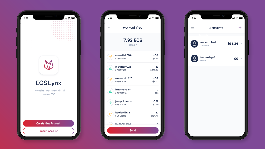 EOS Lynx: The first EOS wallet built for everyday use | Product Hunt