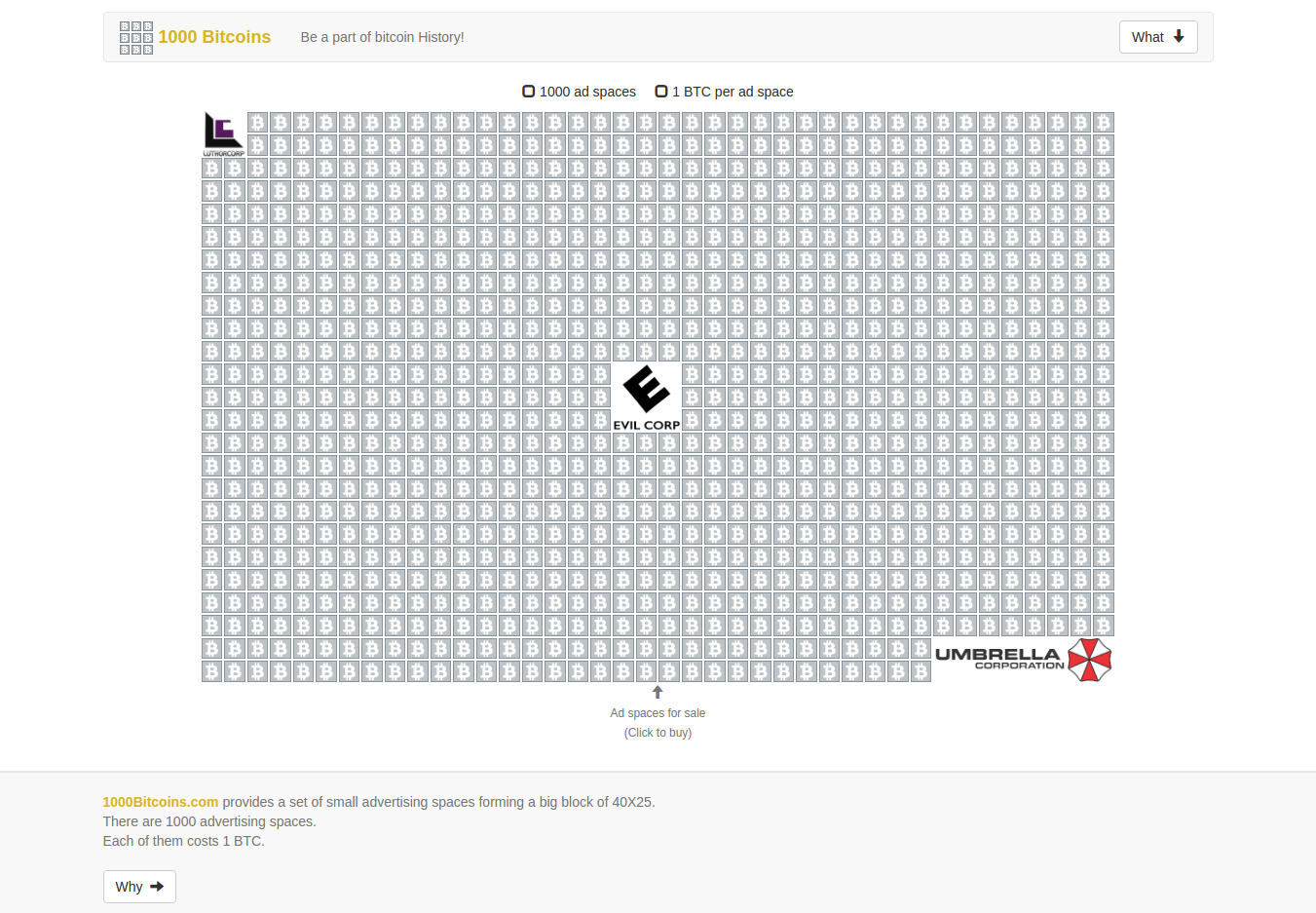 1000 Bitcoins Product Information and Latest Updates (2025) | Product Hunt