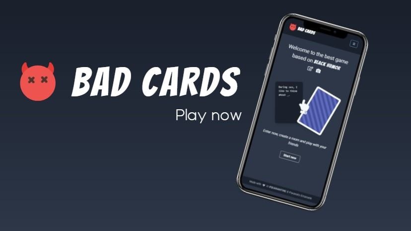 Bad Cards: Hilarious online game inspired by Cards Against Humanity ...