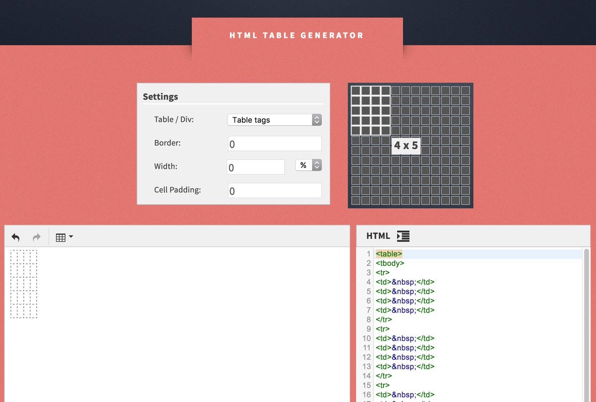 DIV TABLE: Free online tools to make Div Table composing | Product Hunt