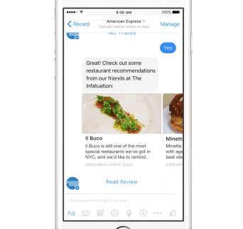 Amex bot for Messenger: Real-time notifications about purchases ...