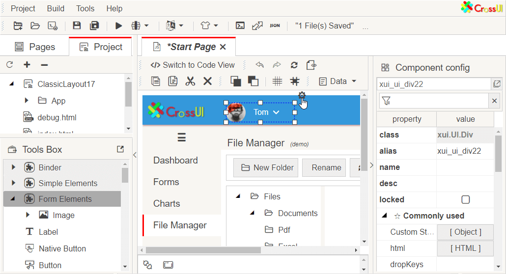 CrossUI Web APP Builder: Create web apps without coding, integrated ...