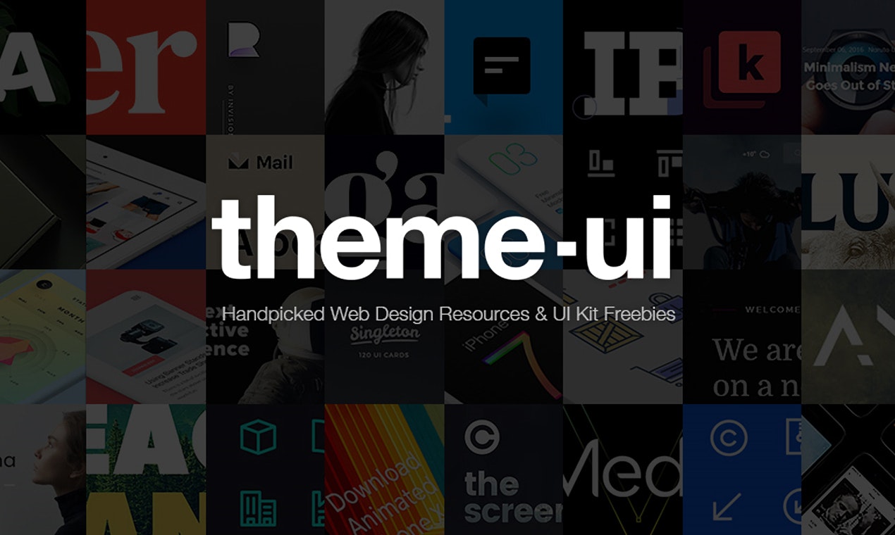 Theme-UI: Handpicked Web Design Resources & UI Kit Freebies | Product Hunt