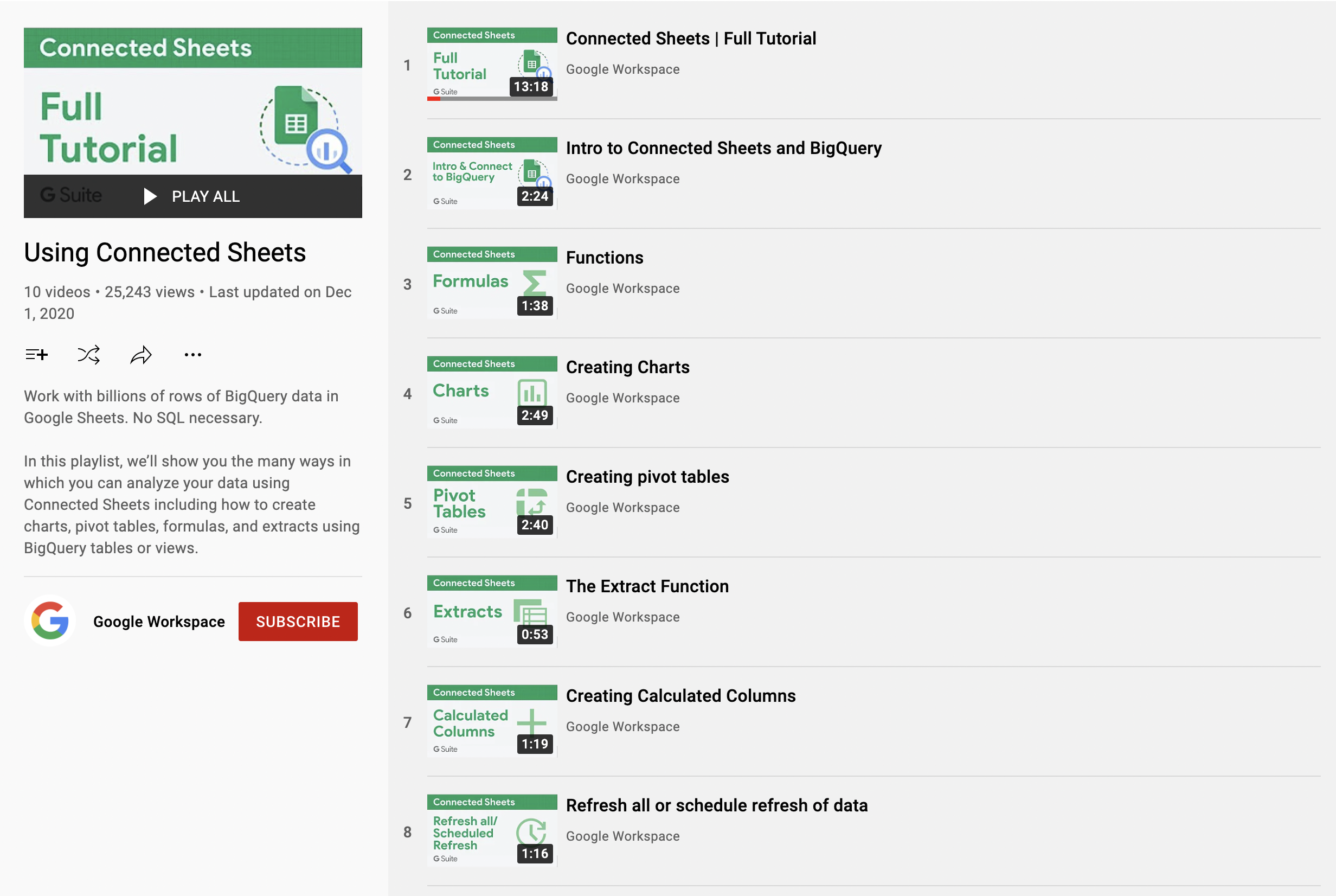 Connected Sheets Product Information and Latest Updates (2025 ...