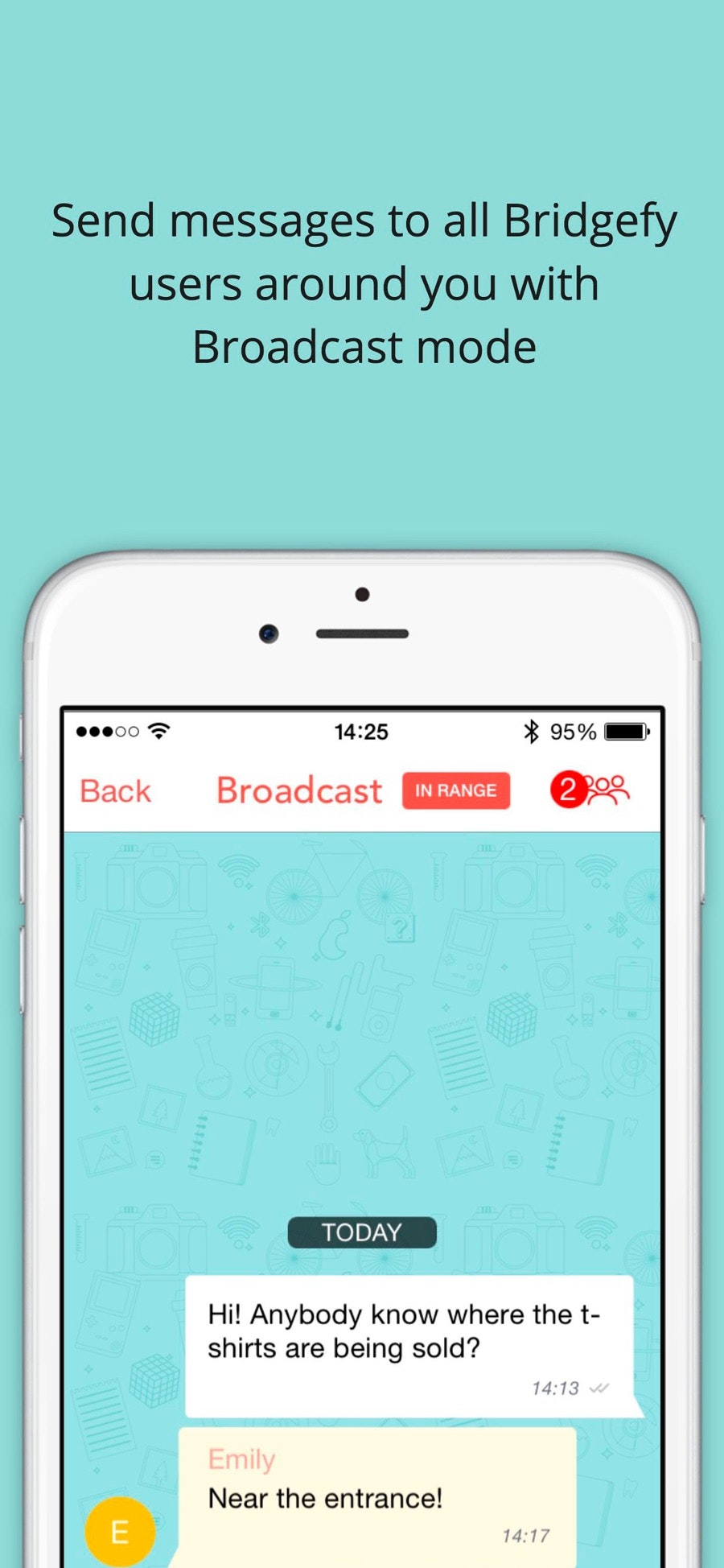 Offline messaging app - Bridgefy | Product Hunt