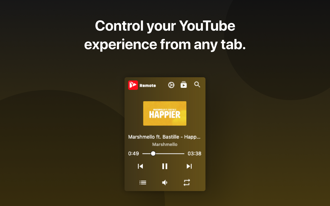 Youtube Remote: Control YouTube from anywhere in your browser ...
