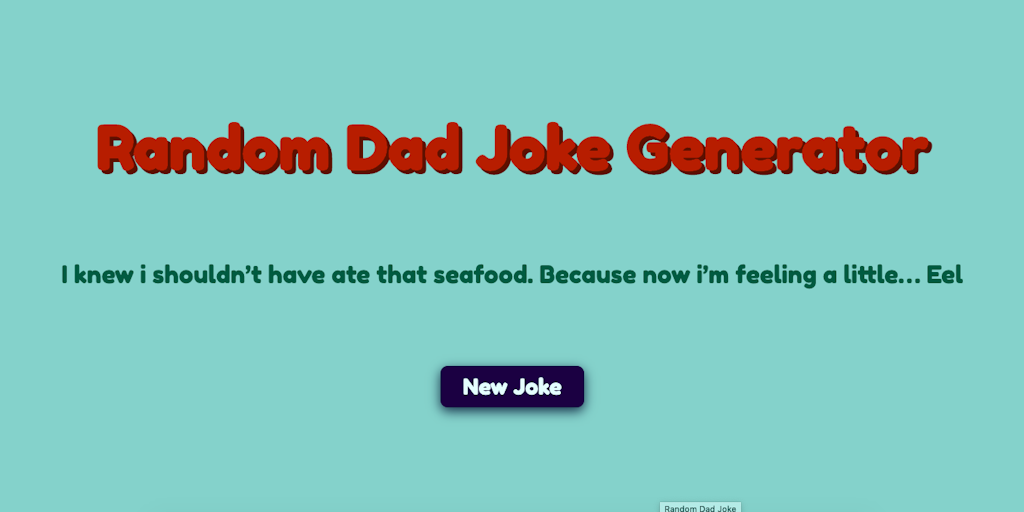 Random Dad Joke Generator Jobs And Careers Product Hunt
