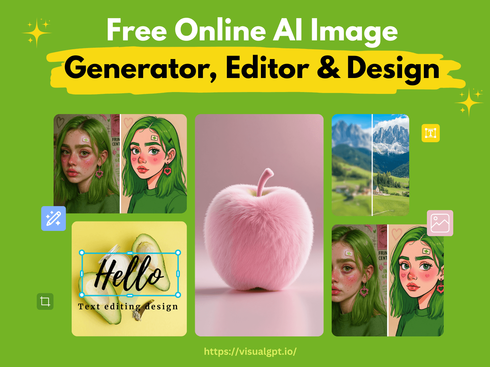 VisualGPT: Image Generator, Photo Editor with AI Free | Product Hunt