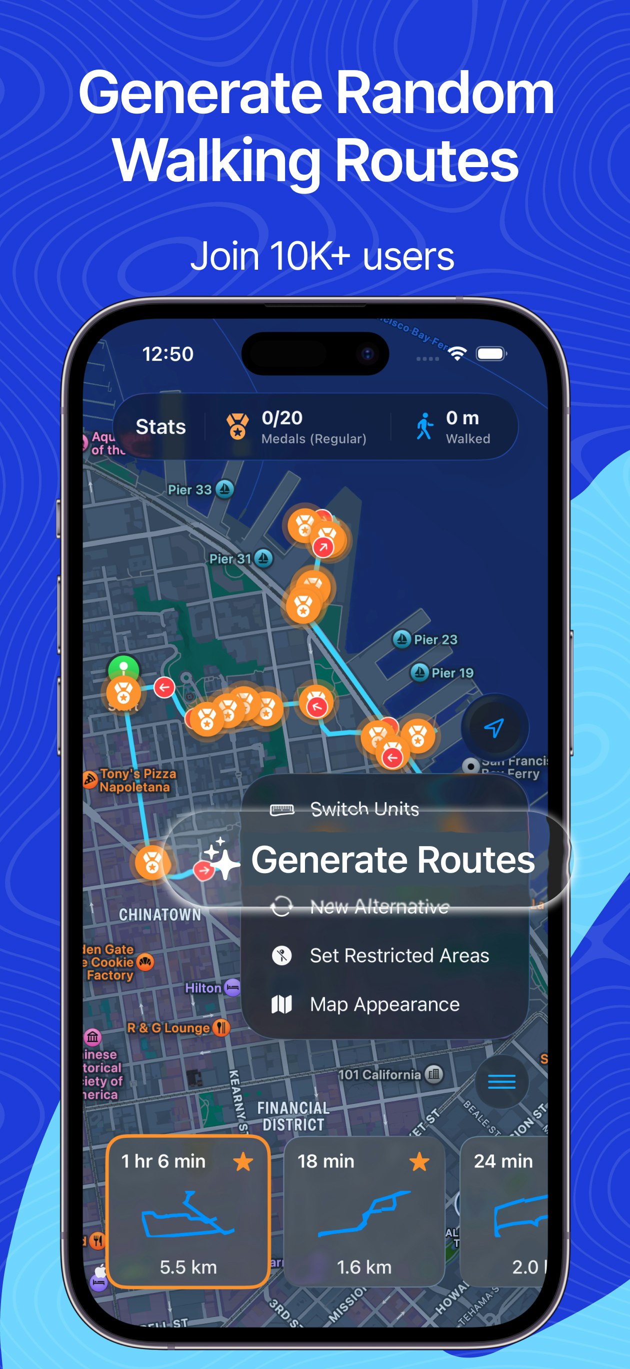 Walk Mate: Discover new walk paths while staying active. | Product Hunt