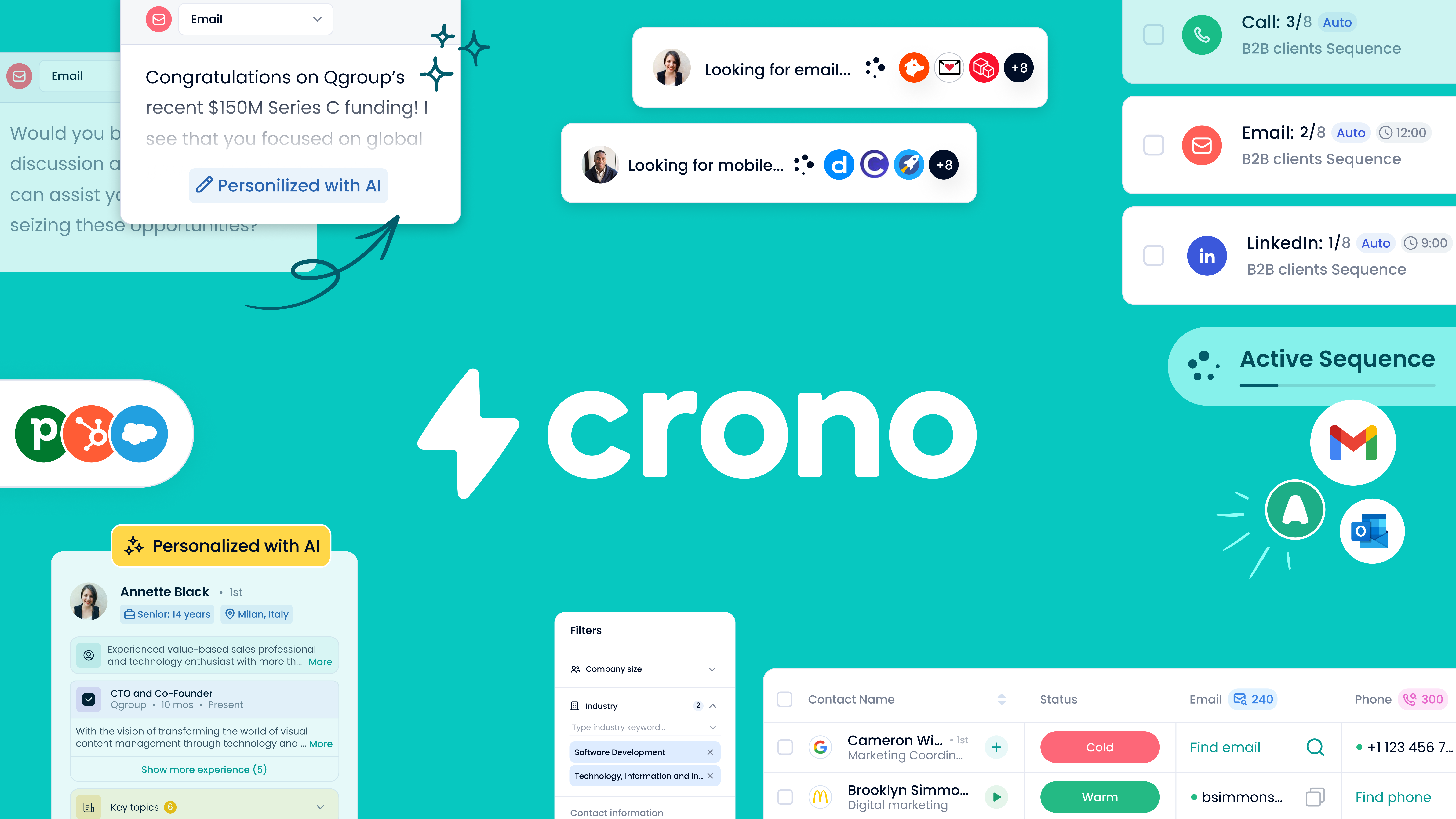 Crono: All-in-One AI Sales Automation Platform for B2B Sales Teams | Product Hunt