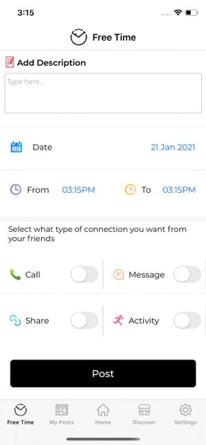 The Free Time App: Social Schedule on Demand | Product Hunt