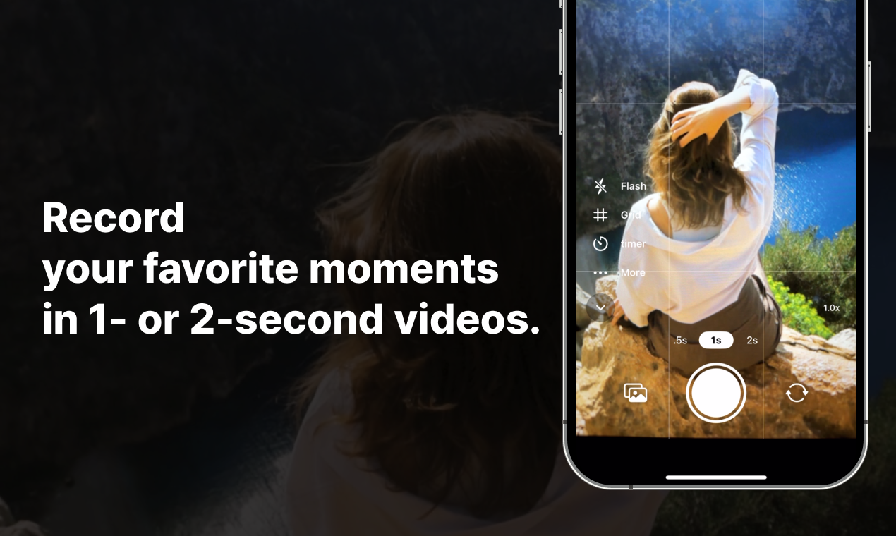 Shardee: Seize your moments in 1-Second Clips | Product Hunt
