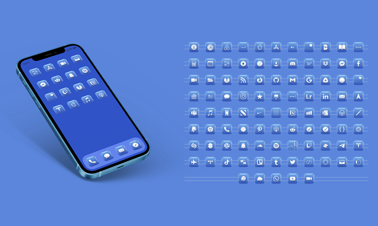 Frankly Land 3D icon set - A superb set of 93 colourful 3D iOS 14 icons ...