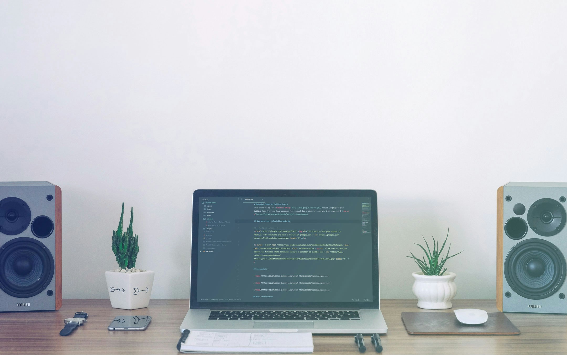 Material Theme for Sublime Text 3 - Product Information, Latest Updates ...