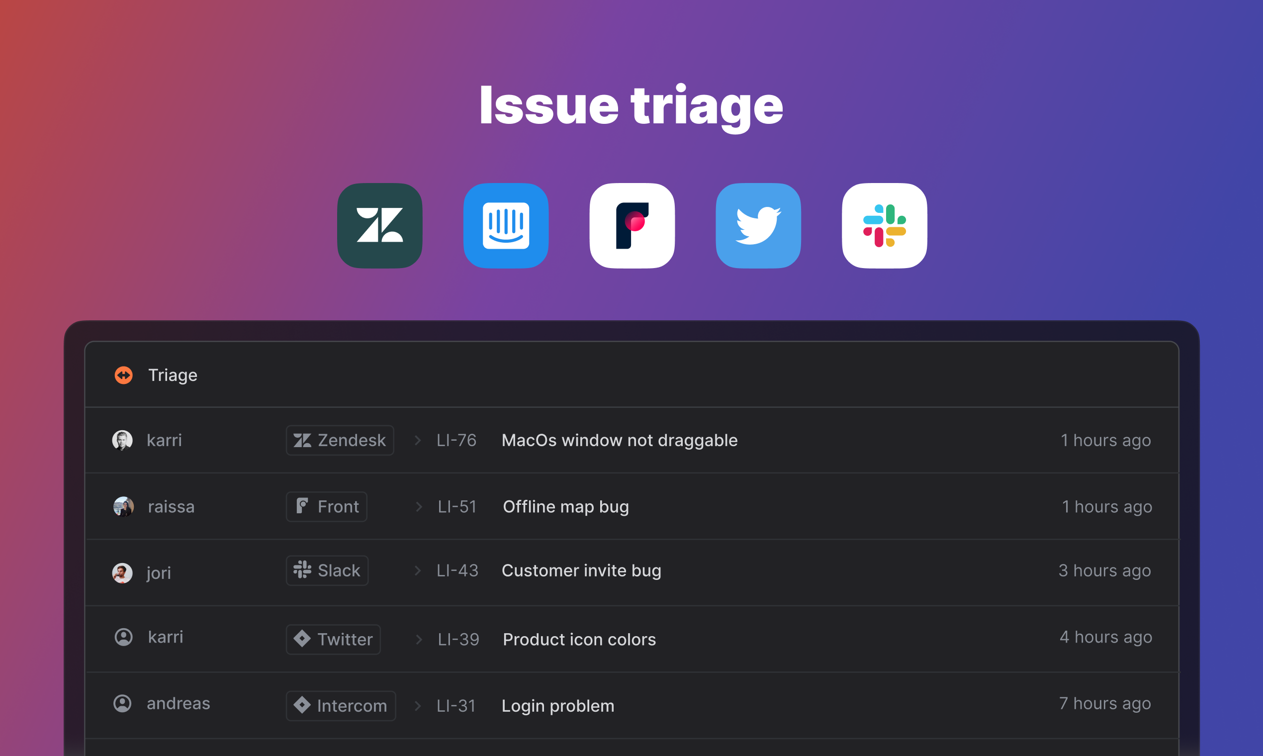 Triage & Timeline by Linear - The issue tracking tool you'll enjoy ...