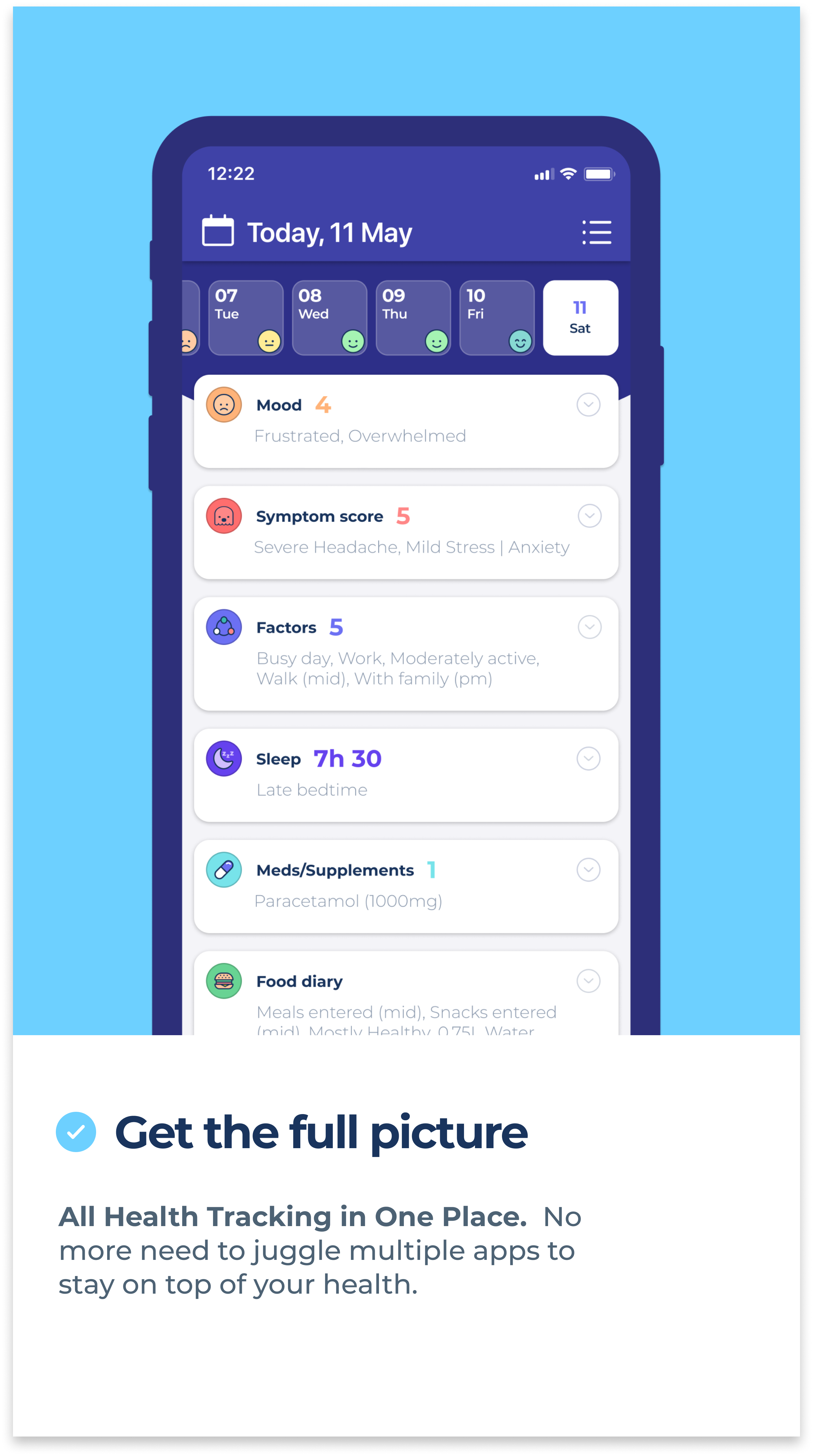 Bearable App - All Health Tracking in One Place - Get the Full Picture ...