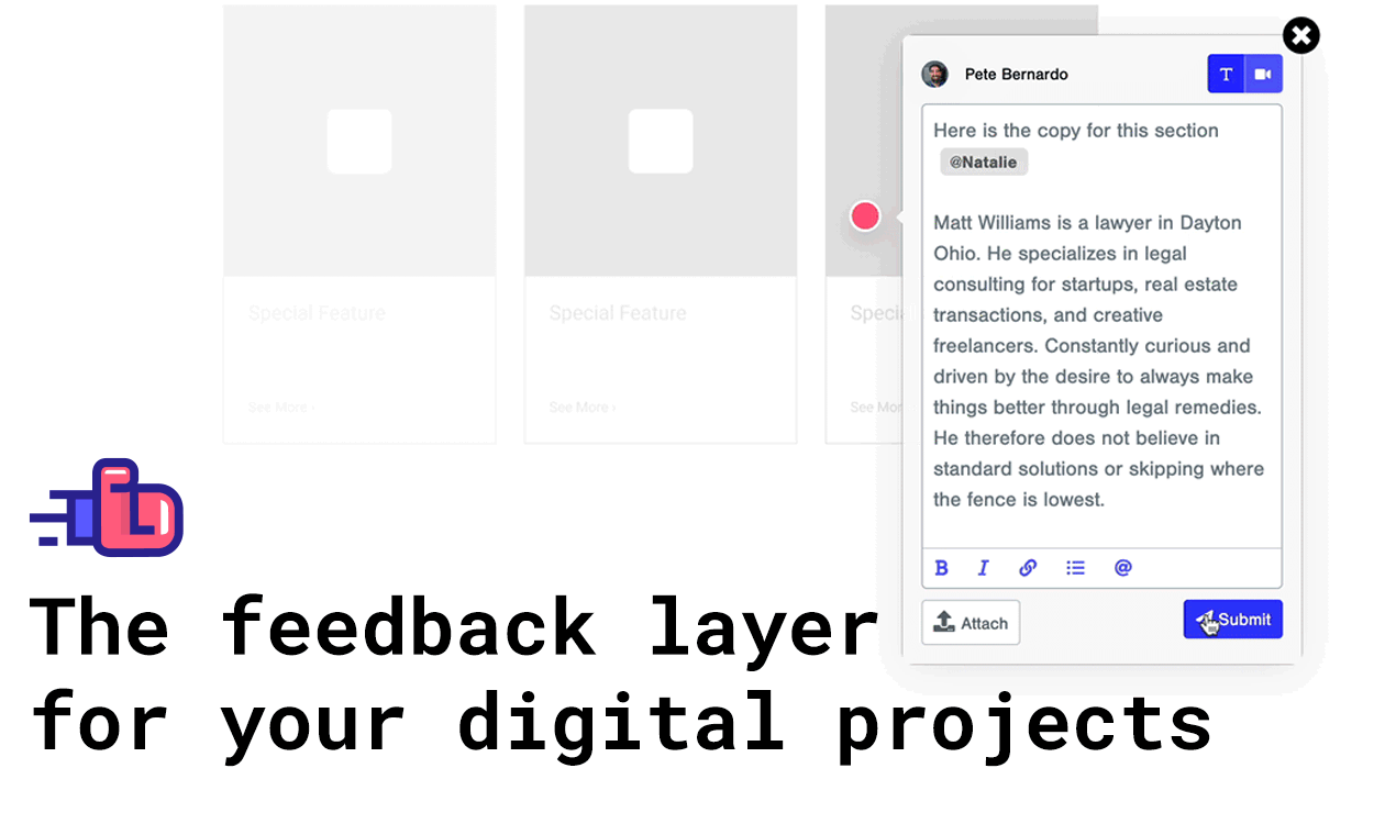 Punchlist: Feedback layer on top of websites, images, and PDFs ...